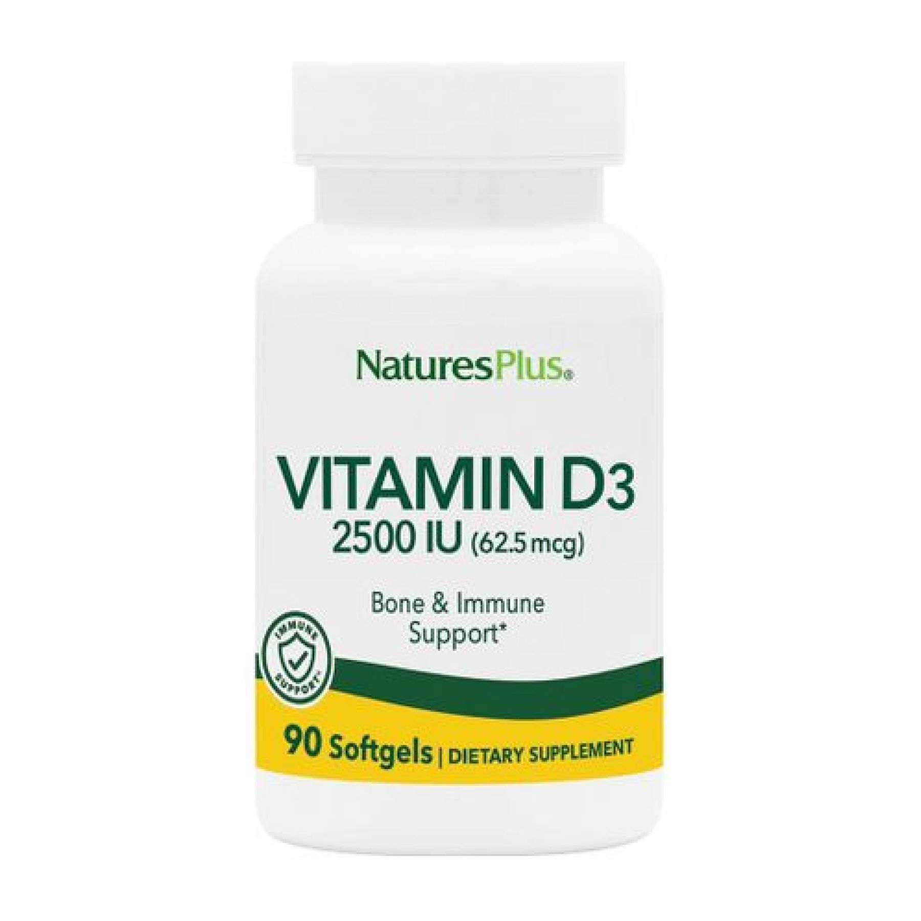 Купити Vitamin D3 2500 IU - 90 softgels в інтернет-магазині спортивного ...