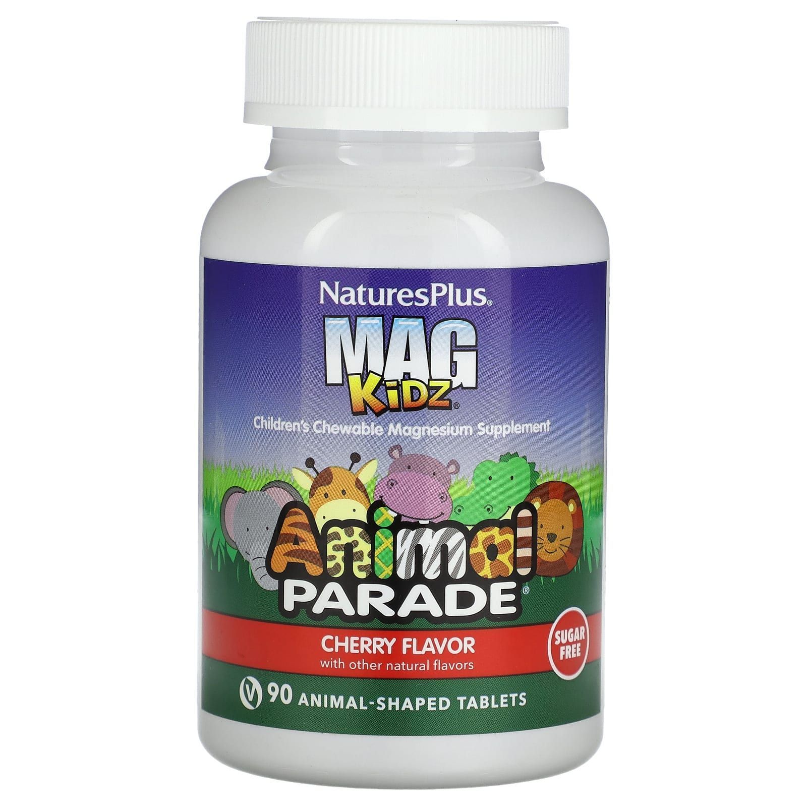 Купити Магній для дітей, Children's Magnesium, Nature's Plus, Animal ...